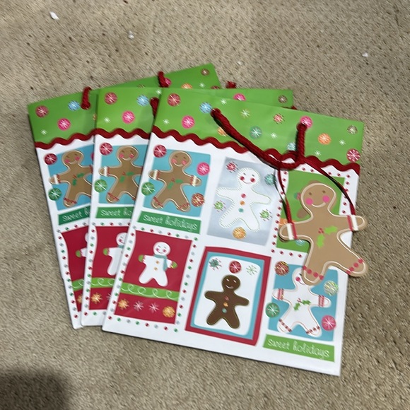 the gift wrap company | Party Supplies | 3 Gingerbread Christmas Gift ...